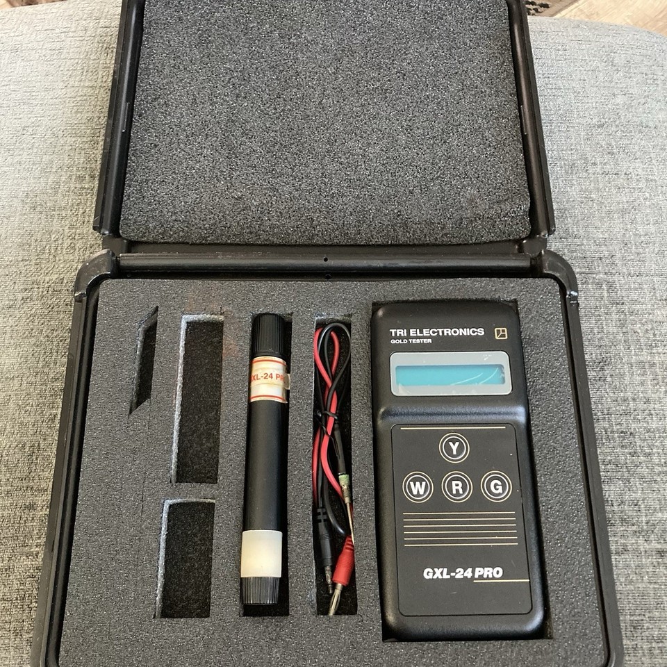 Tri Electronics GXL 24-PRO Gold Tester Kit with Accessories and Case | eBay