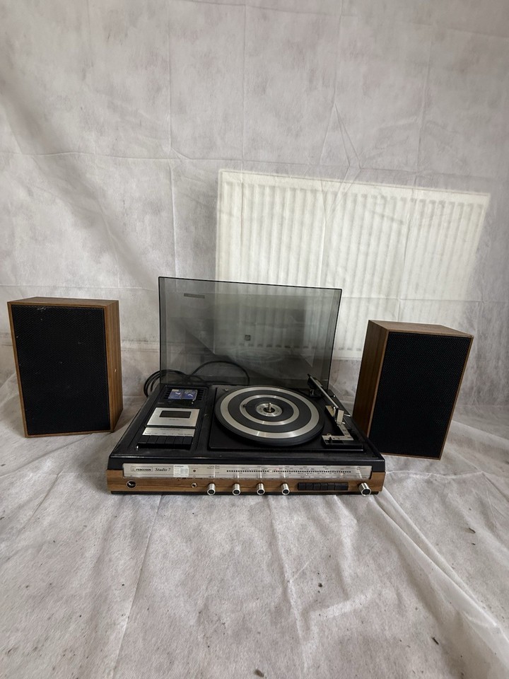 🎵 Ferguson Studio 2 Stereo – 70s Record Player, Cassette, Radio ...