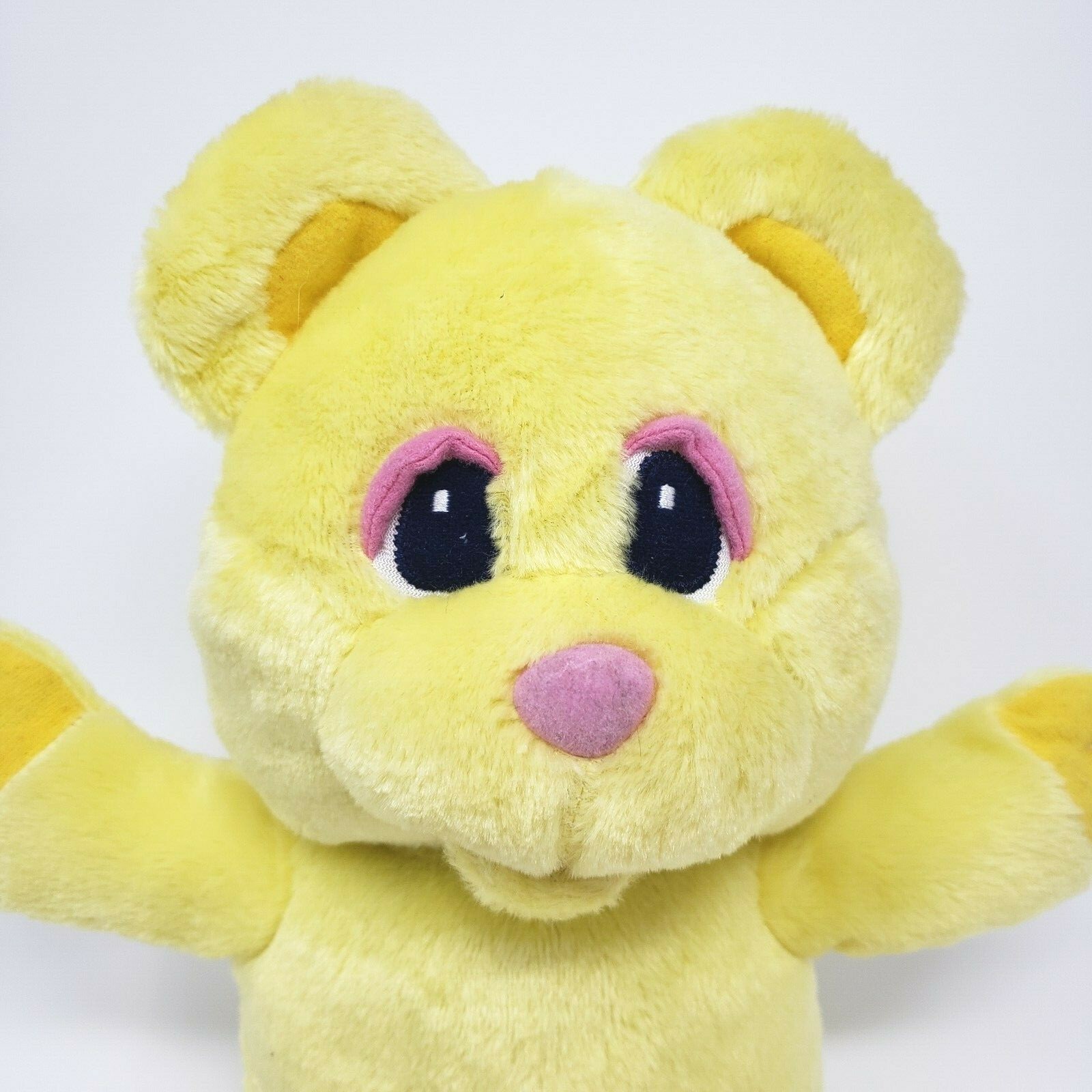 15" BRAINY CO YELLOW TALKING TEDDY BEAR STUFFED ANIMAL PLUSH LIGHT UP ...