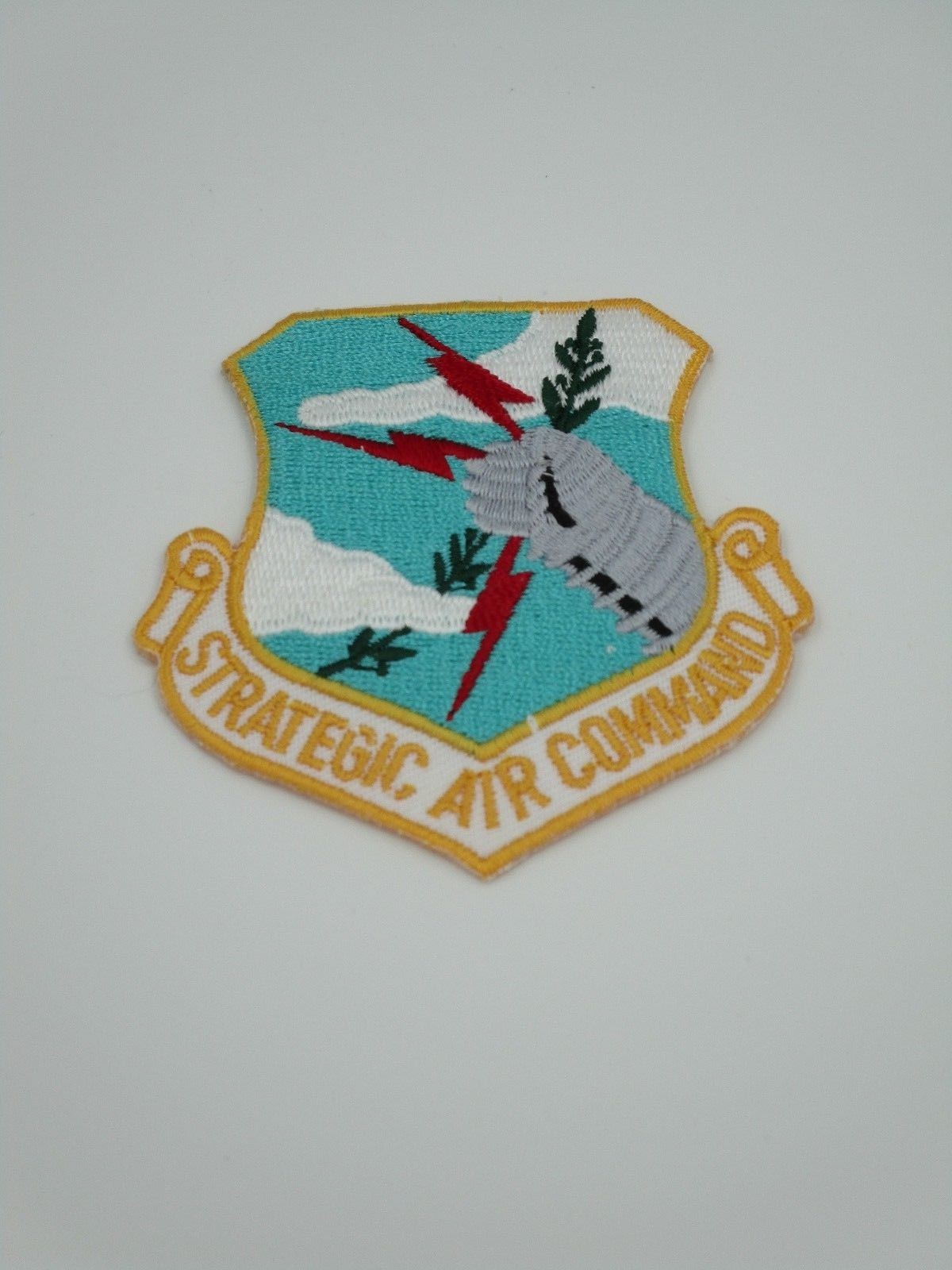 Strategic Air Command patch, military patch, crest patch, Aqua SAC ...