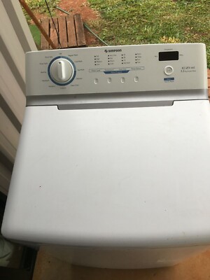 Simpson 5.5kg washing machine SWT 554 Top loader works well minor dints ...