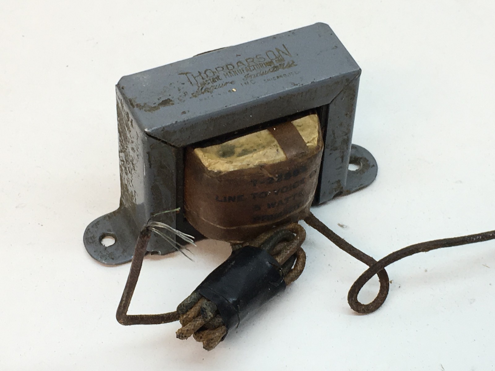 Thordarson T-22S84 Line to Voice Coil Transformer 5-Watts | eBay