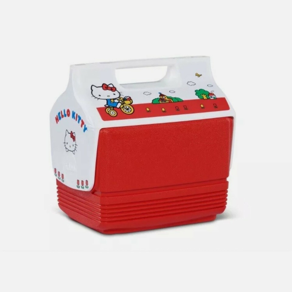Hello Kitty Igloo Cooler Mini Playmate 4QT RED Lunch Picnic Limited ...