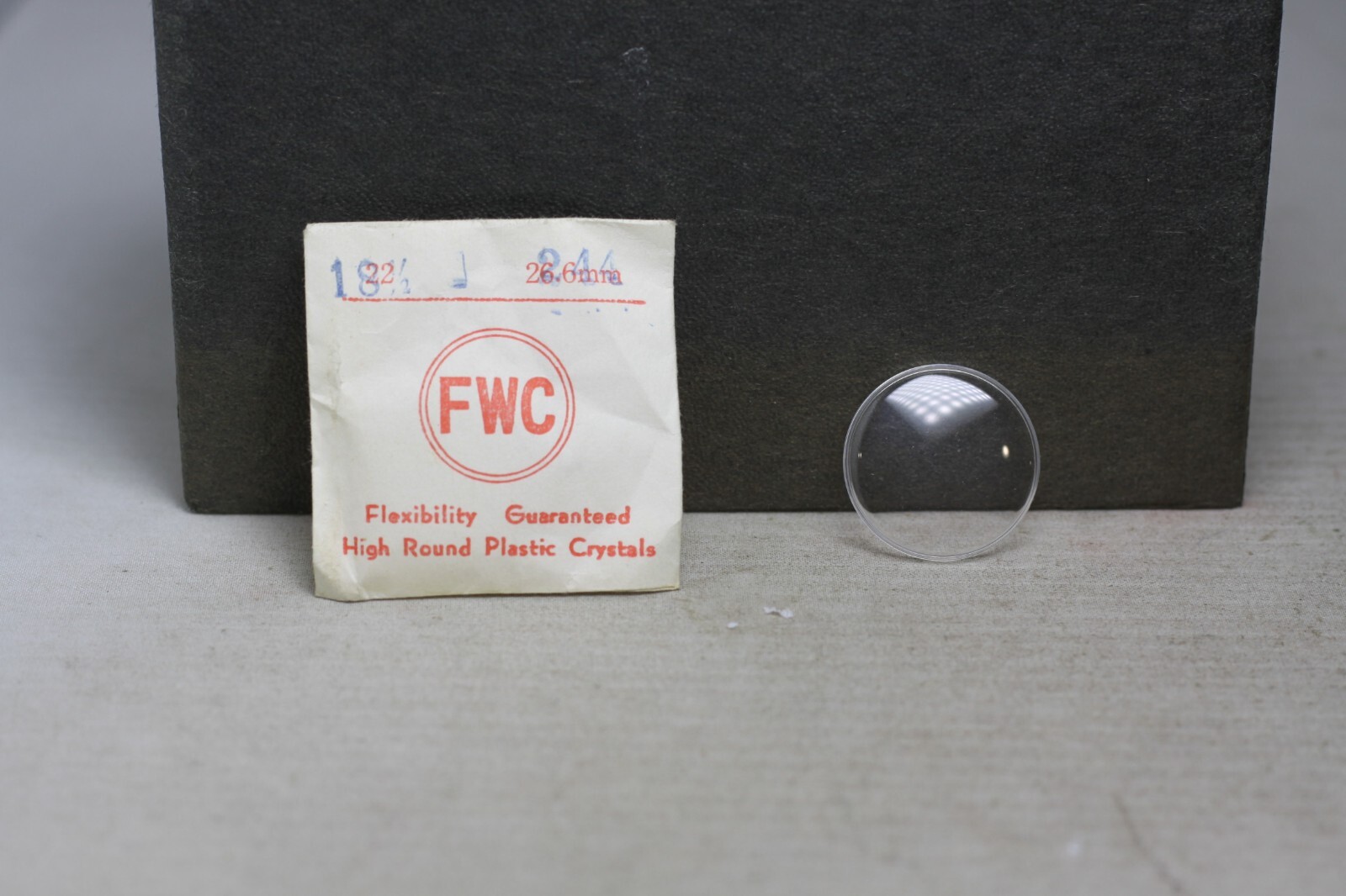 FWC HIGH ROUND PLASTIC WATCH CRYSTAL 24.33MM 64M | eBay