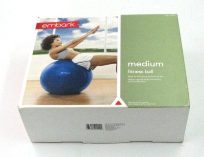 Embark Medium Fitness Yoga Ball With Pump | eBay