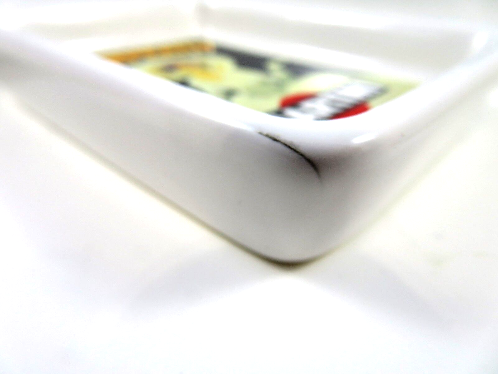 Pottery Barn Small Rectangular Appetizer Plates 3 Vintage Alcohol ...