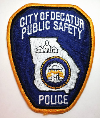 Decatur Georgia Public Safety Police Patch - FREE US SHIPPING ! ! ! | eBay