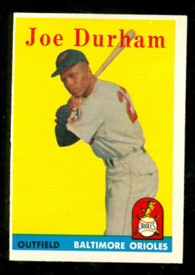 1958 TOPPS # 96 JOE DURHAM NR MT SHIPPING IS 90 CENTS | eBay