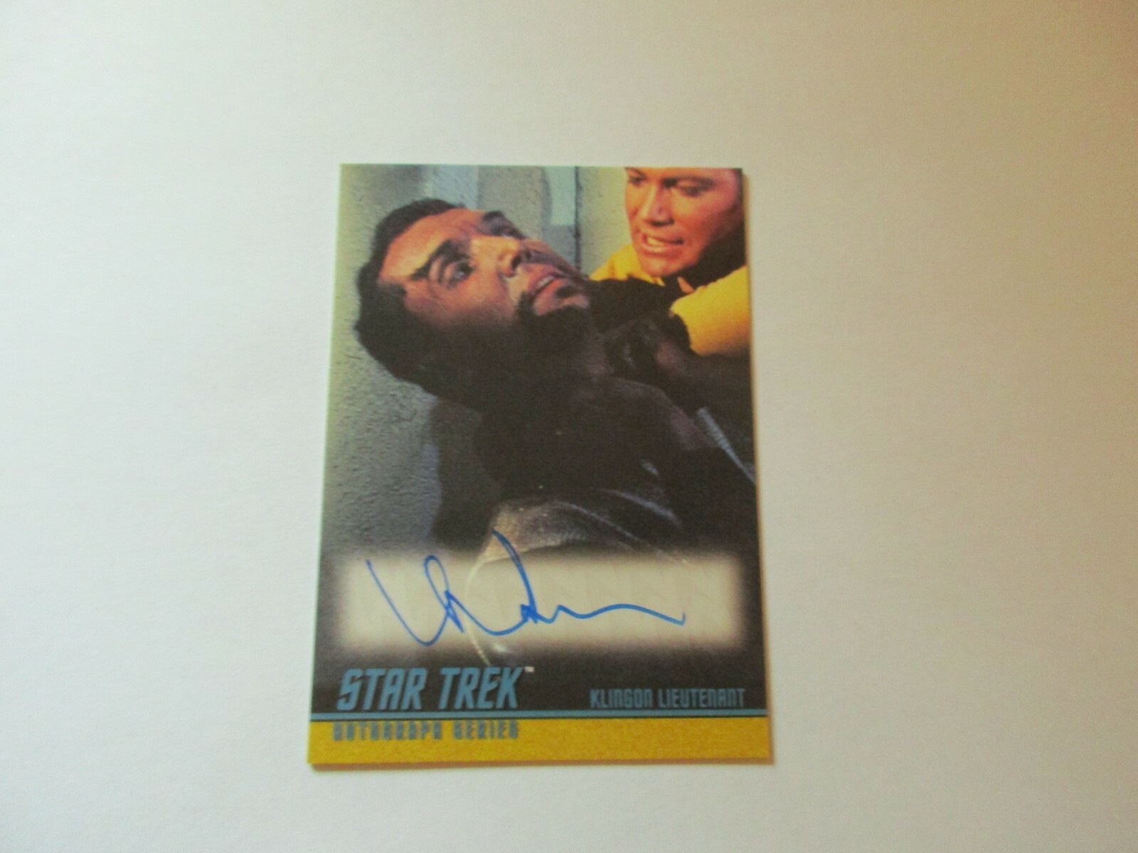 Star Trek Original Series 40th Anniversary Victor Lundin Klingon ...