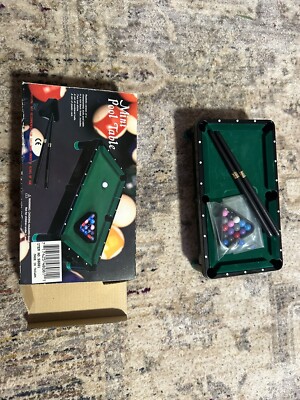 Desktop Mini Pool Table Office Fun | eBay