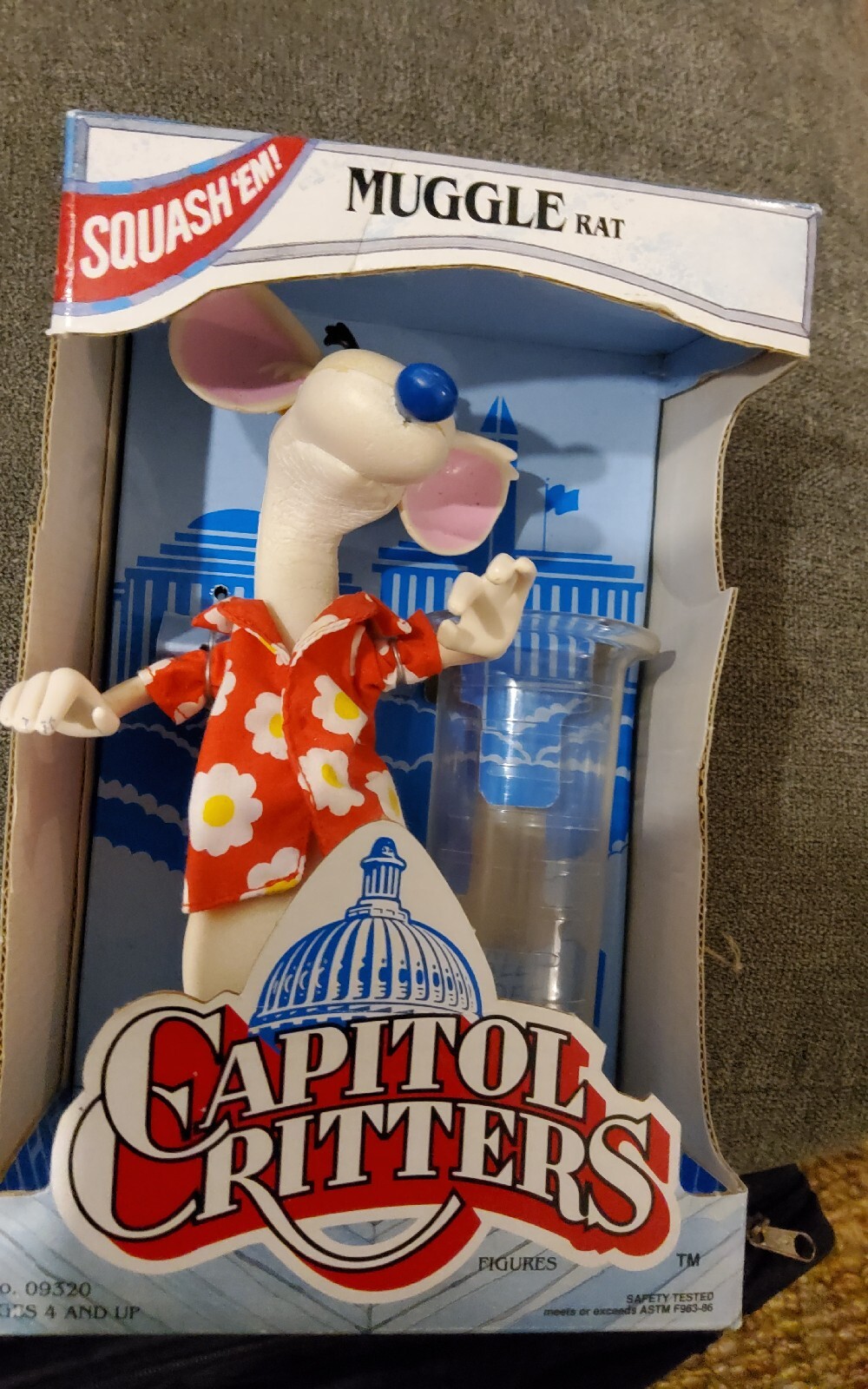Capitol Critters TV Show Muggle Rat Figure 1992 Kenner for sale online ...