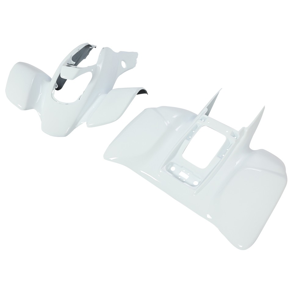 For Honda TRX 400EX TRX400EX 2005-2007 White Front+Rear Fender Kit ABS ...
