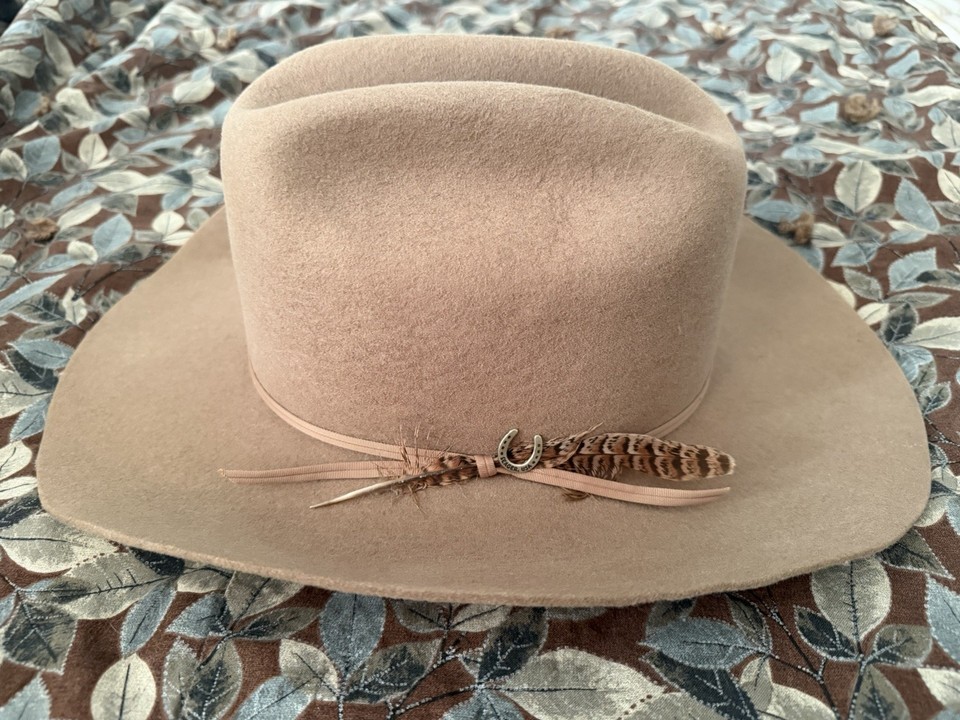Seager Co. Longhorn 4X Color “Fawn” 7-3/4 Cowboy Hat | eBay