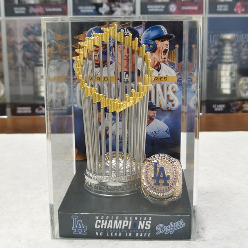 2024 LA Dodgers MLB World Series Championship Trophy & Ring with ...