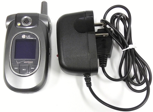 LG VX8300 - Gray and Silver ( Verizon ) Cellular Flip Phone - Bundled ...