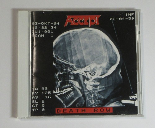 Accept – Death Row JAPAN CD 4988002301096| eBay