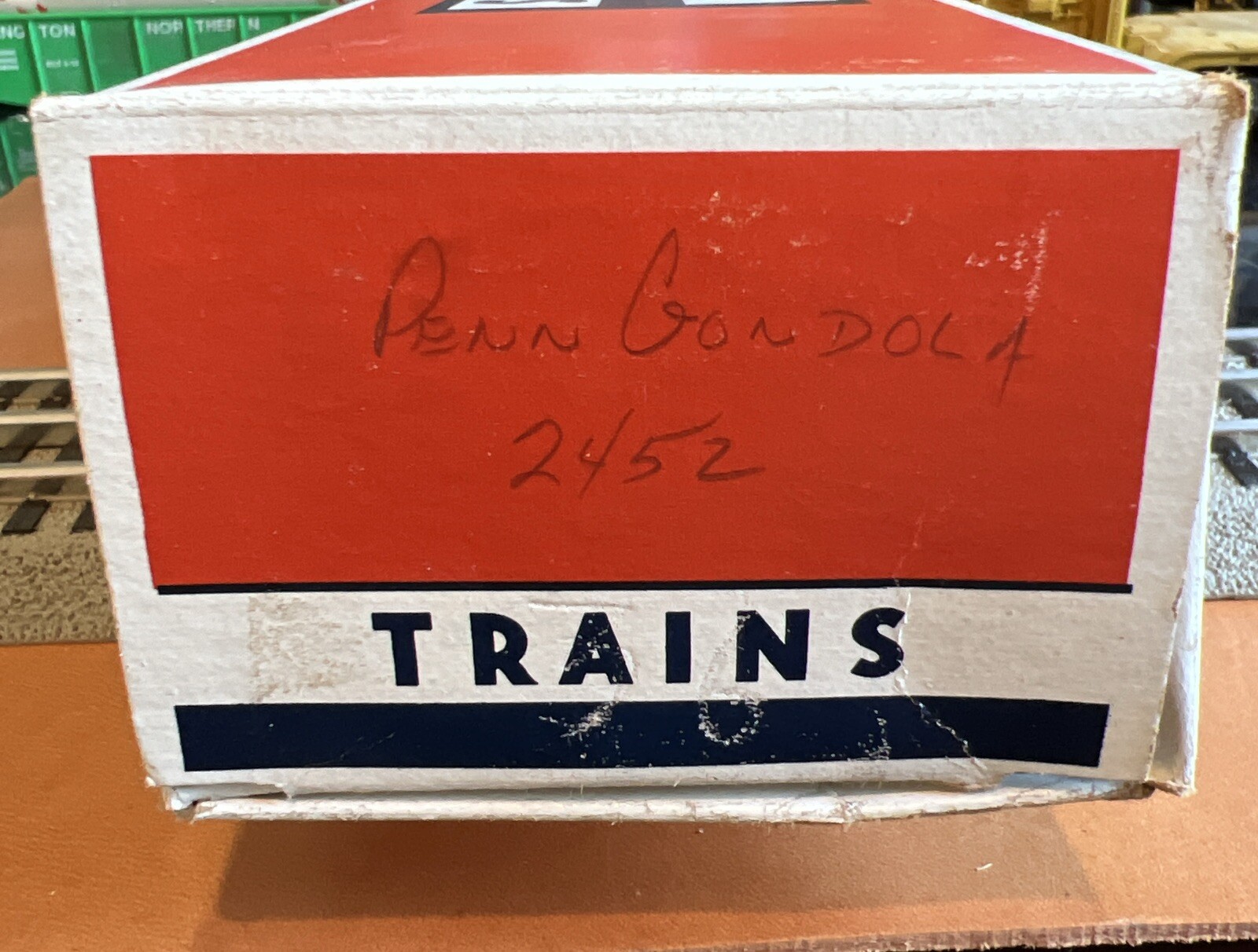 Lionel O Scale Post War Pennsylvania PRR Gondola Car Item 2452X(347000 ...
