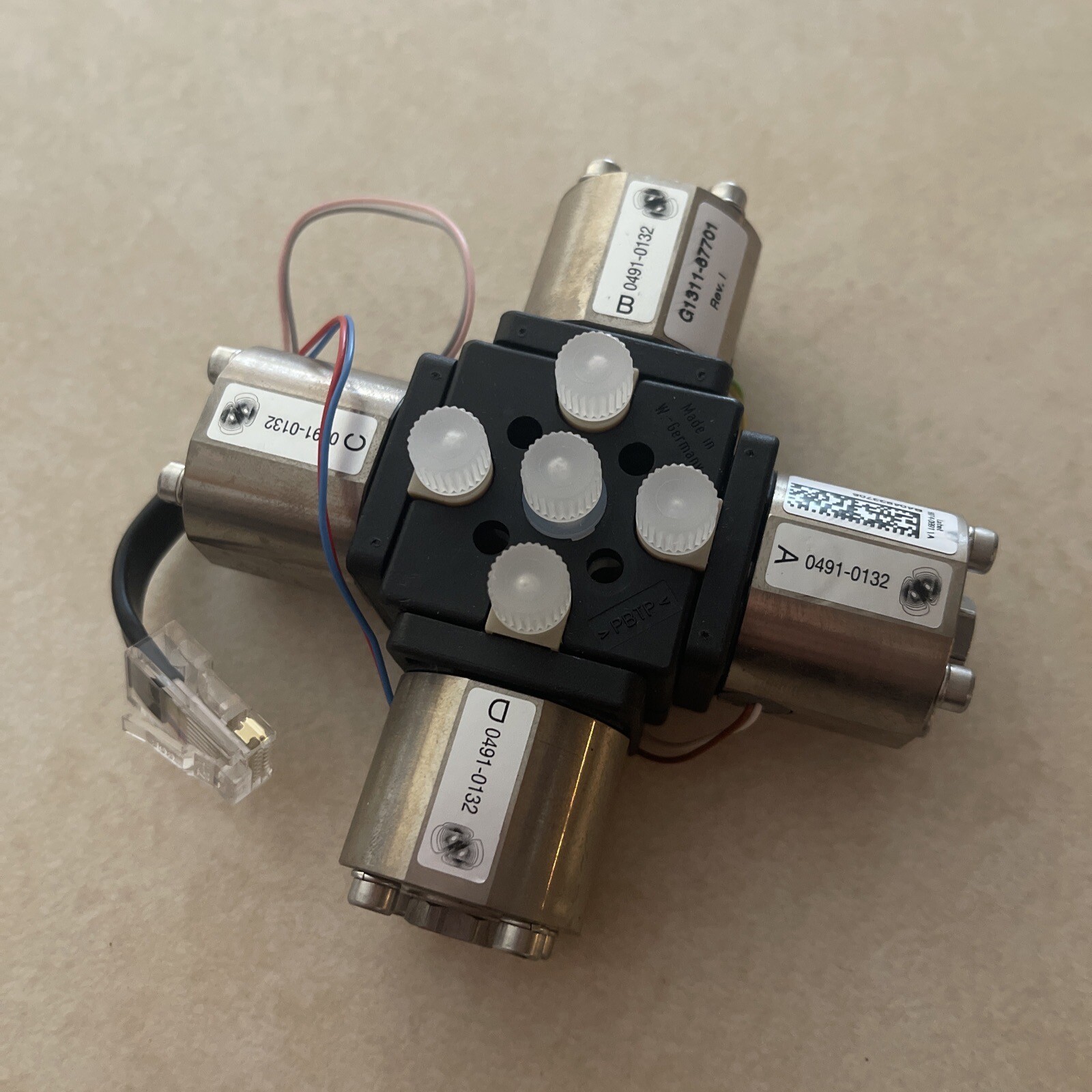 HP Agilent 1100/1200 G1311-67701 MCGV Multi Gradient Valve Assembly As ...