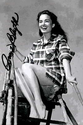 Ann Blyth Signed Autographed 4x6 Photo Peabody & The Mermaid / Mildred ...