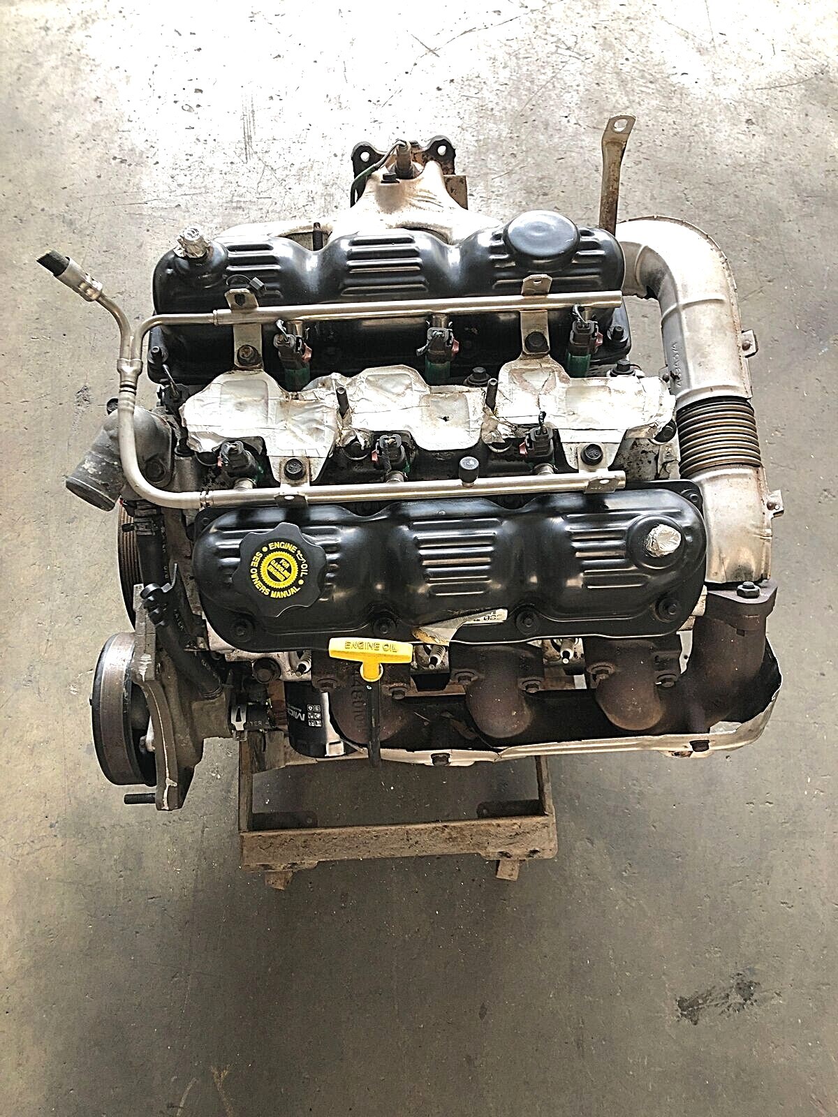 1999 - 2000 DODGE CARAVAN Engine Assy 3.3L VIN G 8th digit Flex Fuel ...
