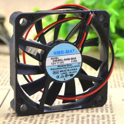 NMB 2404KL-04W-B40 6010 12V 0.25A 6cm Chassis Industrial Cooling Fan | eBay