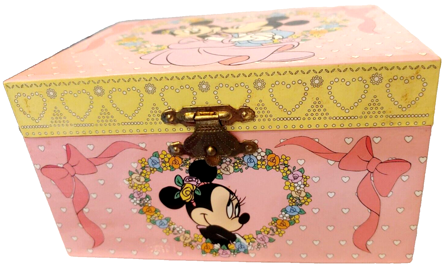 Vintage Kreisler Disney Mickey & Minnie Music Box "I Could Have Danced ...