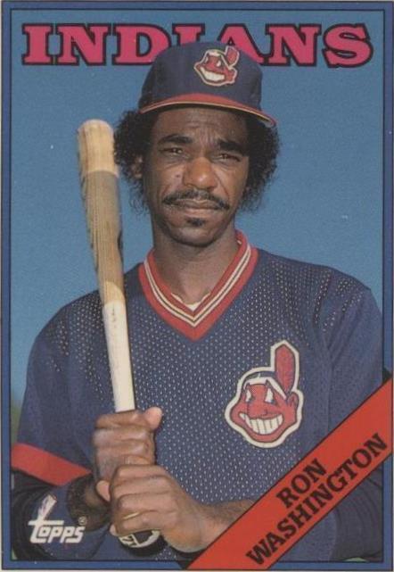 1988 Topps Traded - Ron Washington #125T Collector's Edition (Tiffany ...