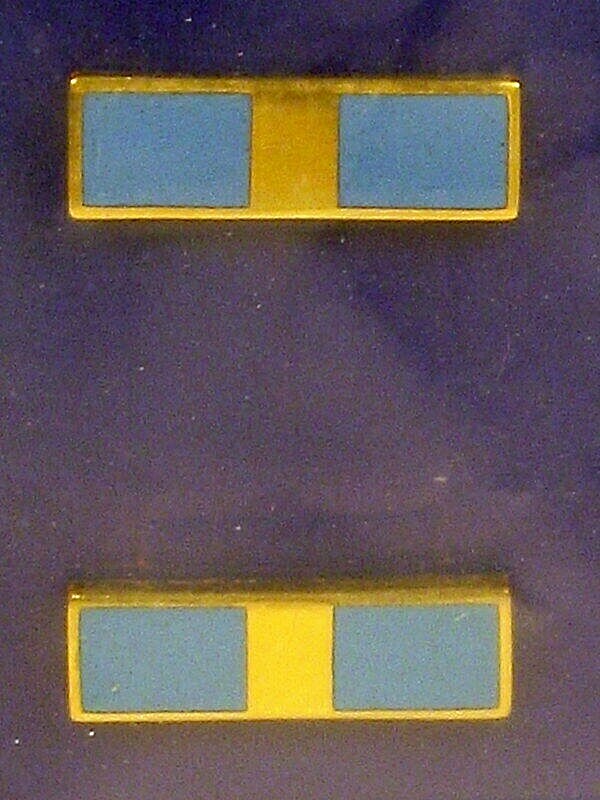 USAF US Air Force Collar Warrant Officer One WO-1 Rank Insignia ...