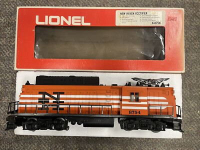 + Lionel 6-8754 O Gauge New Haven Rectifier Electric Locomotive w/ Box ...