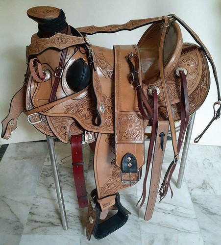 Wade A Fork Tree Work Ranch Roping Roper Horse Saddle Western Leather ...