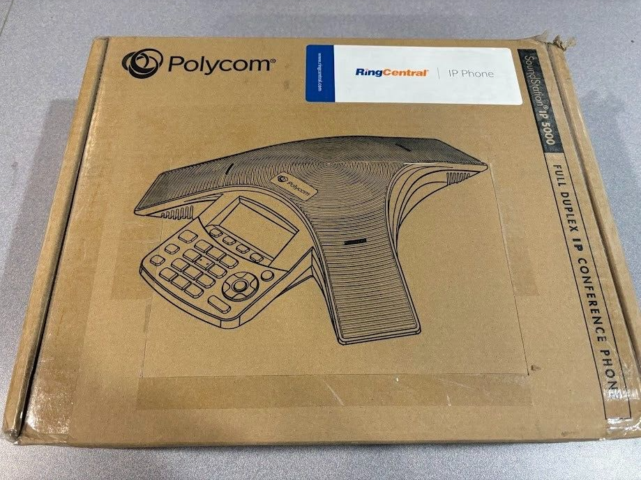 Polycom Soundstation IP 5000 PoE 2200-30900-025 Ring Central ...