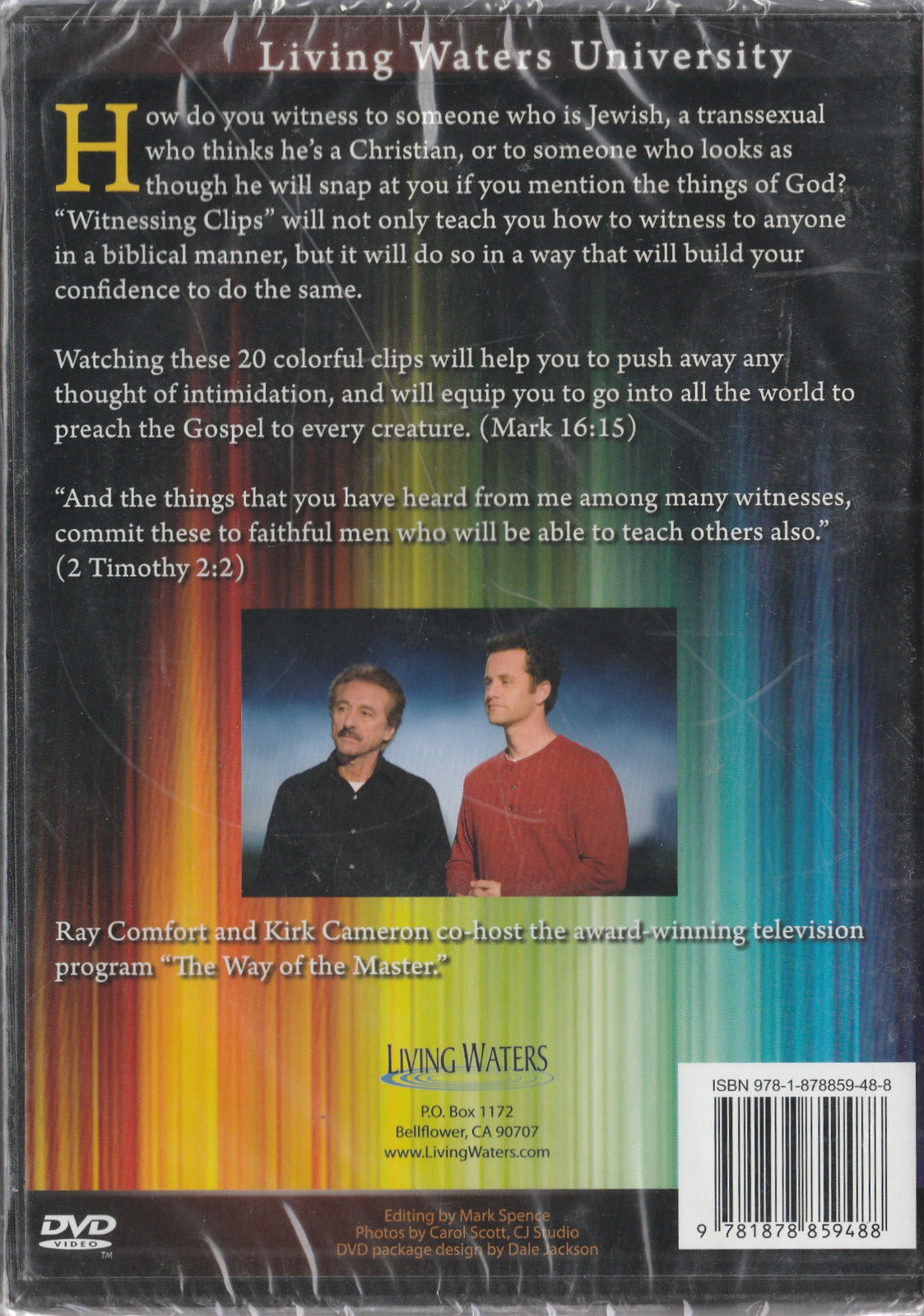 Living Waters University Witnessing Clips DVD KIck Cameron & Ray ...