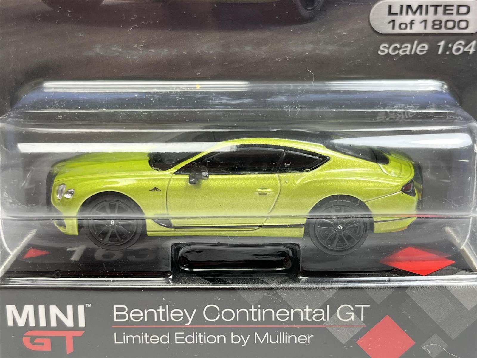 Bentley Continental GT Limited Edition by Mulliner 1:64 Scale Mini GT ...