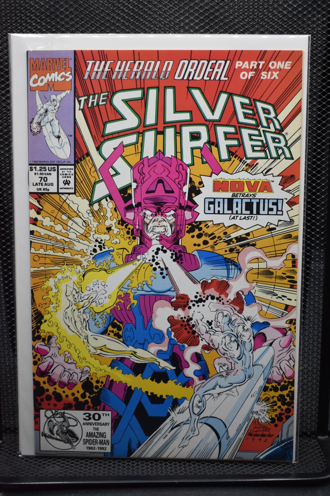 Silver Surfer #70 Direct Marvel 1992 The Herald Ordeal Galactus Morg Nova 9.4 | eBay