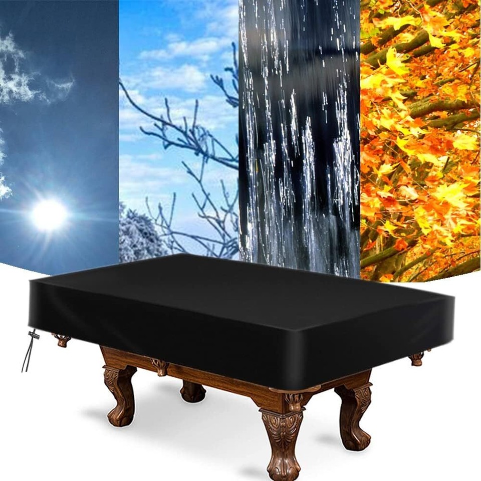 Billiard Pool Table Cover Pool Table Cover 8 Feet Waterproof (8Ft ...