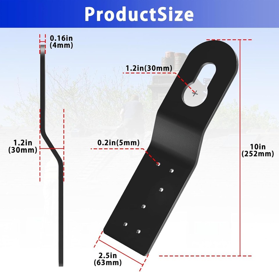 3 Pcs Roof Safety Anchor Hitch Clip, Black Roof Anchors, For Fall ...