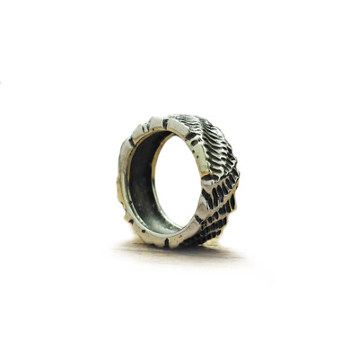 Odin Thumb ring sterling silver 925 men totem pagan Sacred Symbol biker ...