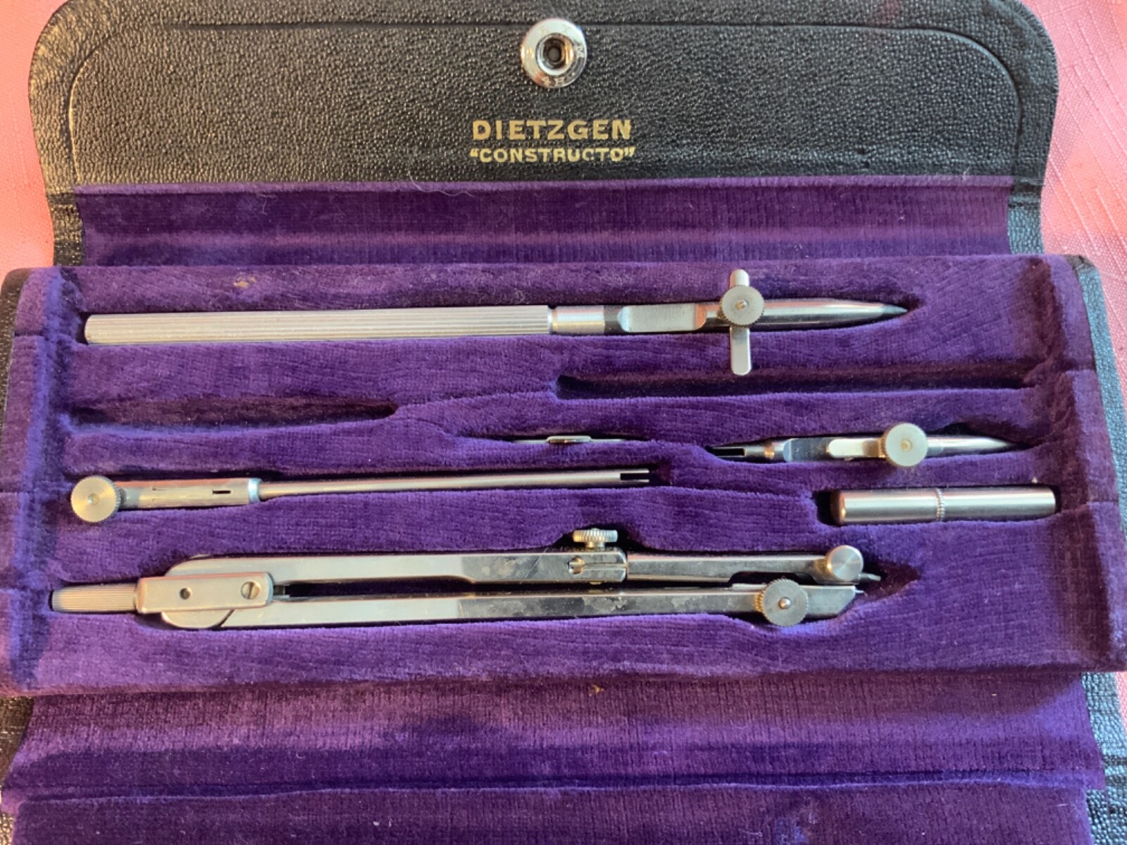 Dietzgen "Constructo" DRAFTING SET Germany | eBay