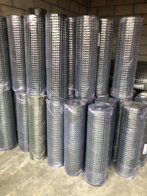 Welded Wire Mesh 30m rolls x 90cm 16g | 19g Chicken Aviary Fence ...