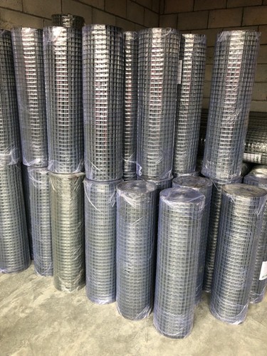 Welded Wire Mesh 30m rolls x 90cm 16g | 19g Chicken Aviary Fence ...