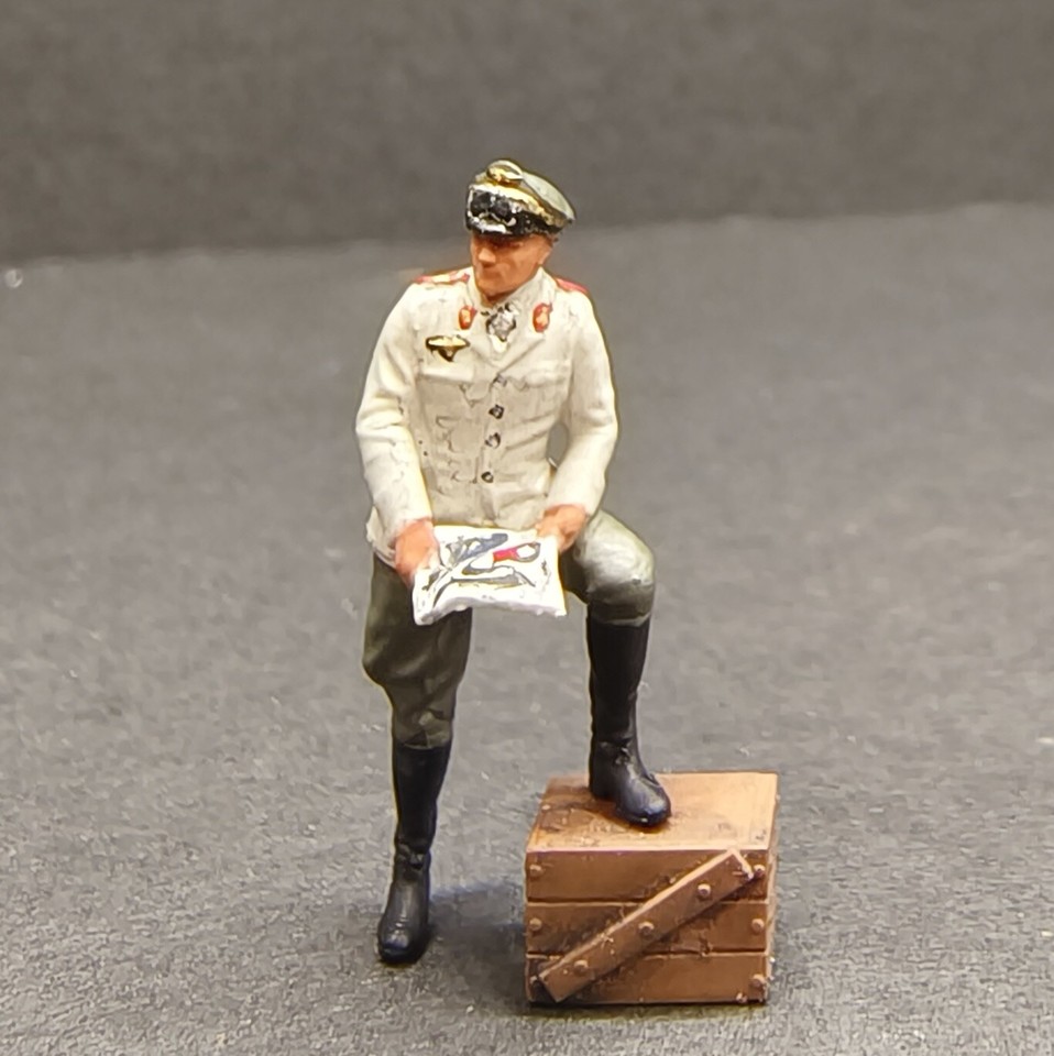 1/72 World War II German General Scene Soldier Model | eBay