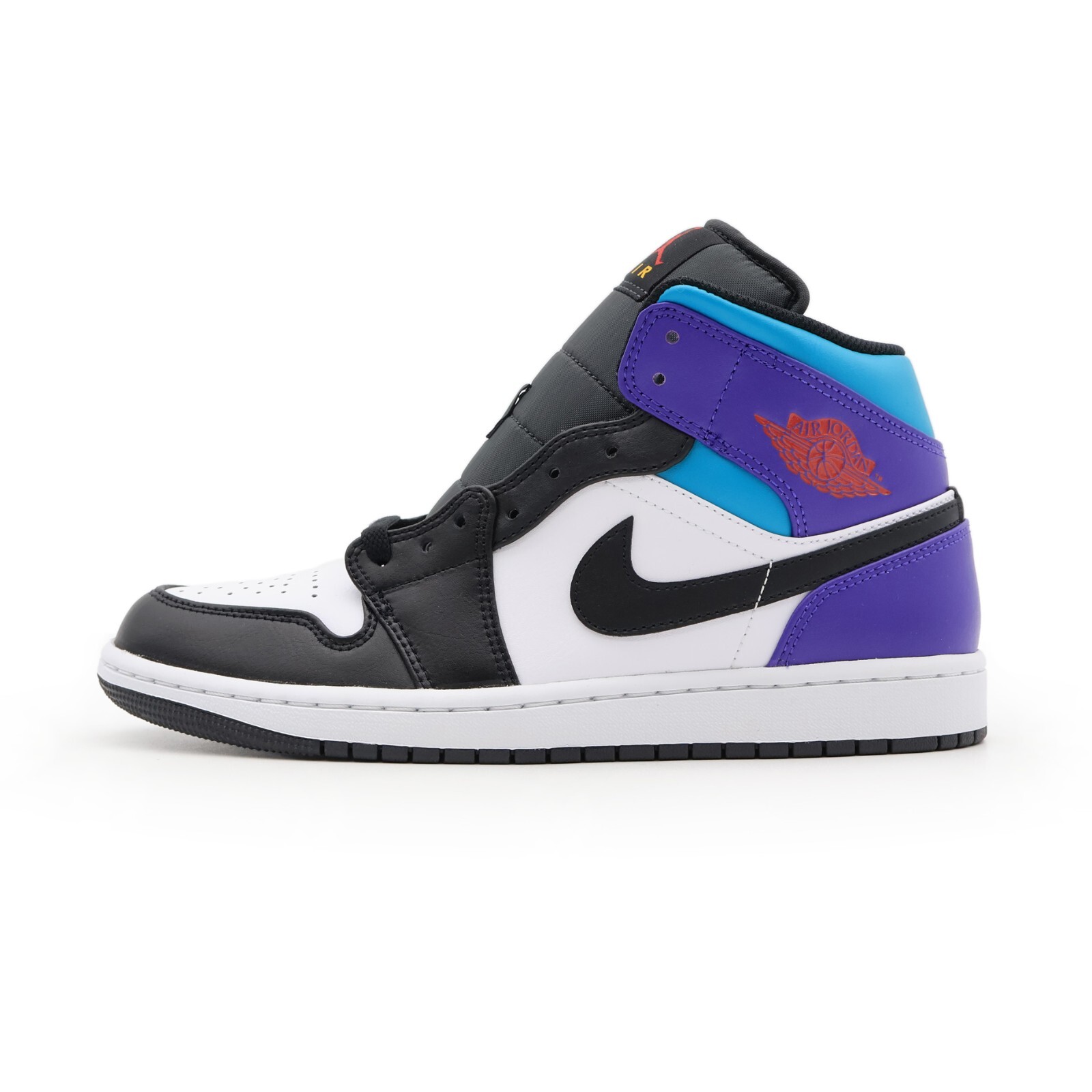 DQ8426-154 Nike Air Jordan 1 Mid Bright Concord Black Blue Purple White ...