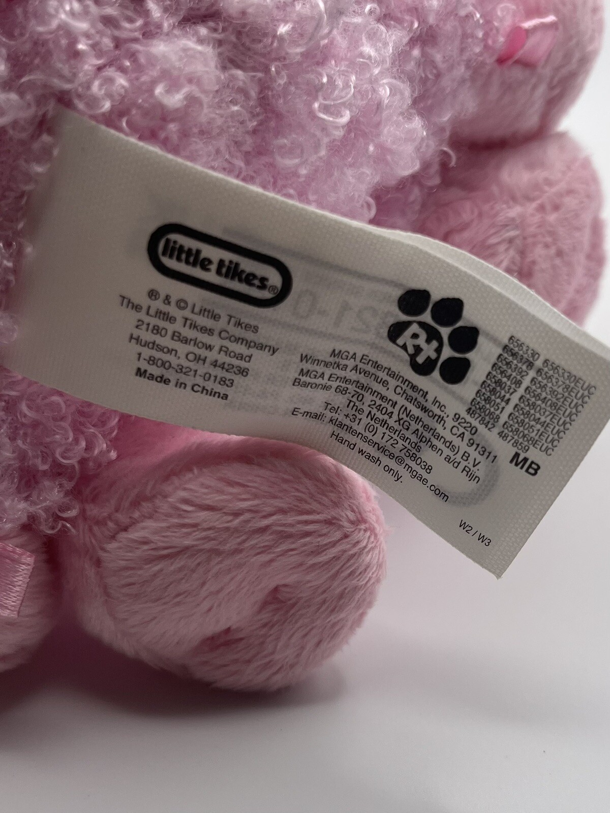 Little Tikes Rescue Tales Pink Pup Plush 6” - Fuzzy Stuffed Animal Toy ...