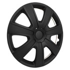 4X 13" Wheel Hub Caps Plastic Rim Covers Black Cover Kit Fits R13 Tire ...