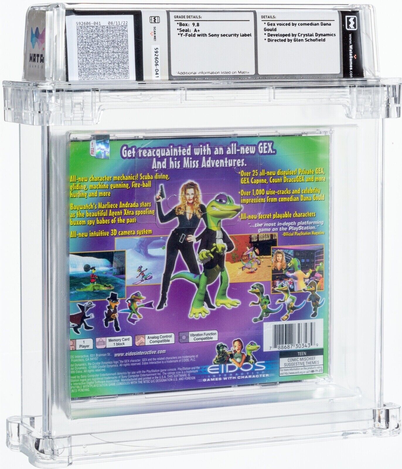 Gex 3: Deep Cover Gecko (Sony PlayStation 1, 1999) - US Version for ...