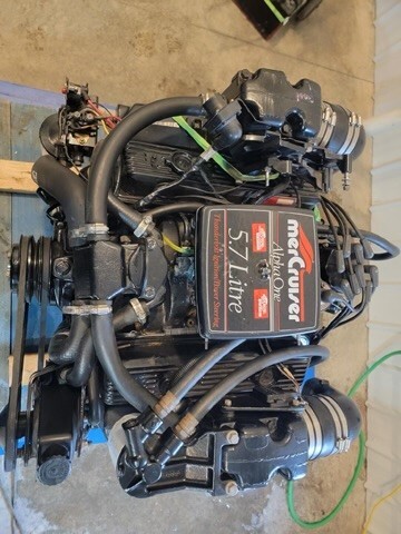 89 MerCruiser 5.7 L 350 V8 Boat Marine Engine NO SALT Drop In Ready 439 ...
