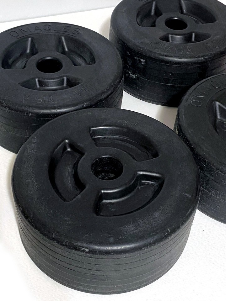 OMAGLES Vintage Building Toys: Set of 4 Wheels Wide Track Tires | eBay