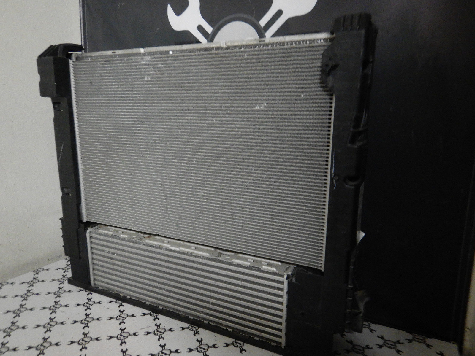 2013 2014 2015 2016 BMW X3 F25 CONDENSER/COOLING FAN/RADIATOR/ TURBO ...