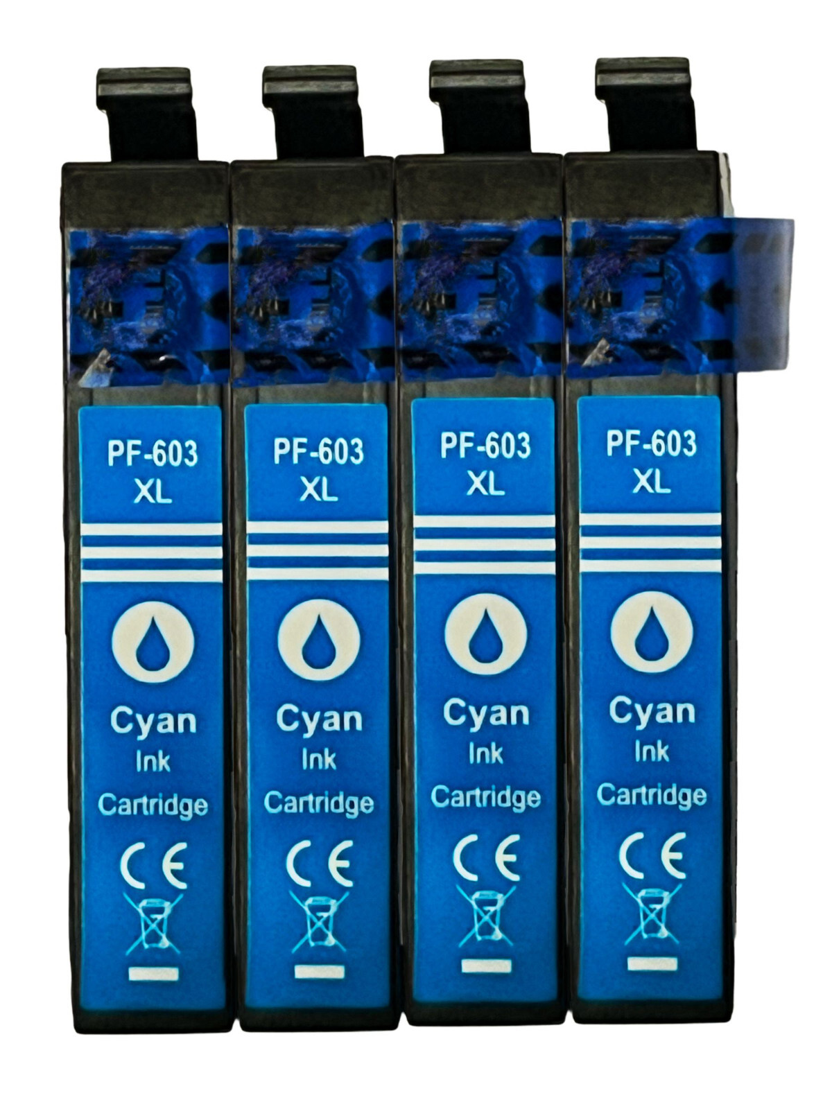 4 Cyan Ink Cartridges fits Epson XP-2155, XP-3100, XP-3105, XP-3155 ...