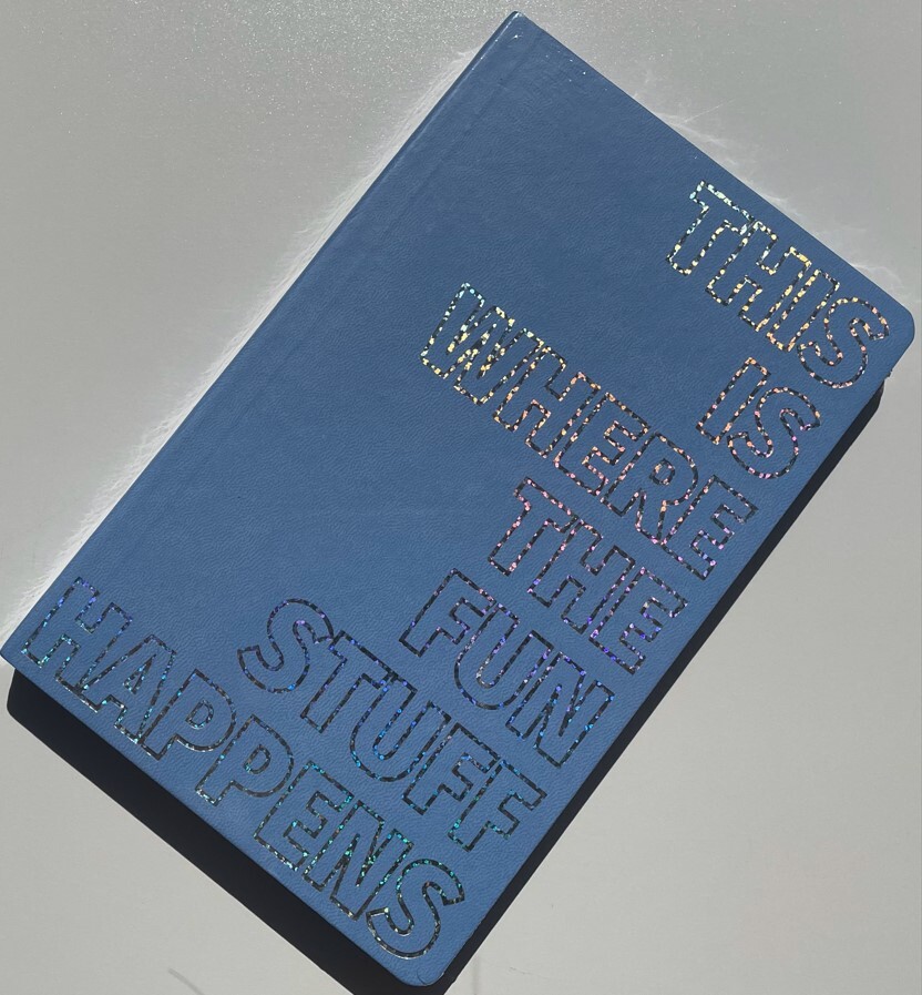 C.R. Gibson Markings Soft Leatherette Notebook/Journal 8" x 5" Ruled ...